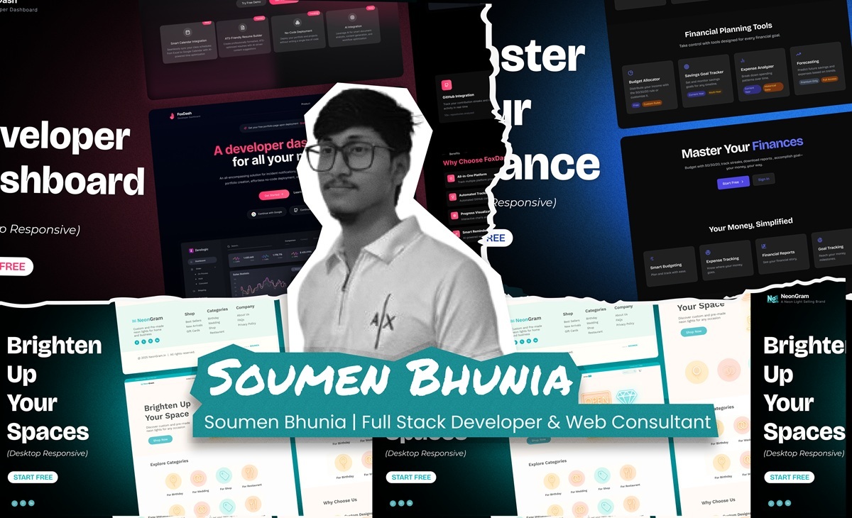Soumen Bhunia | Full Stack Developer & Web Consultant